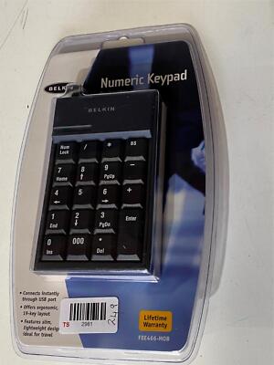 Belkin Numeric Keypad F8E466 MOB - USB - NEW | eBay Australia