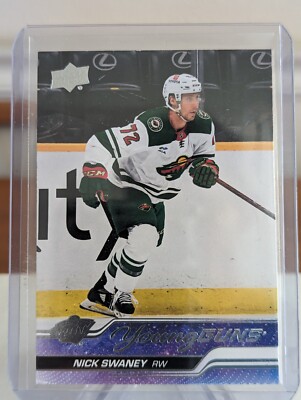 2023-24 Upper Deck Series 2 Nick Swaney #458 Young Guns RC Wild | eBay