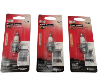 3 Pack - CJ8 Champion Spark Plug 843 | eBay