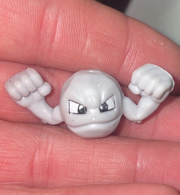 Vintage RL Pokemon Geodude 1" Collectible Mini Figure | eBay