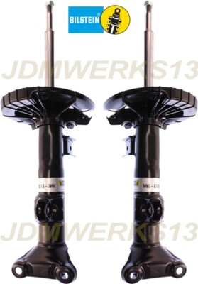 BILSTEIN 2 FRONT SHOCKS STRUTS MERCEDES W204 08-2013 C250 C300 C350 ...
