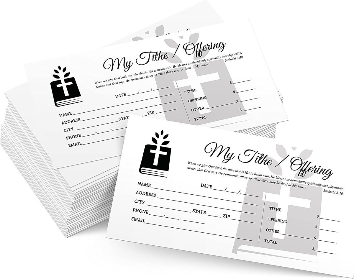 Tithes Envelopes Mad Indian Printing · Tithe Envelope