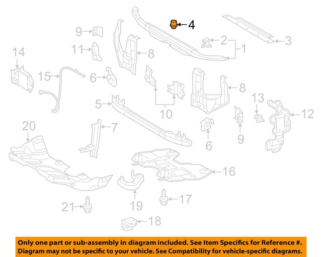 TOYOTA 9054115019 Genuine OEM Upper Tie Bar Cushion for sale online | eBay