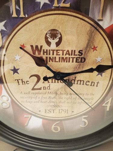Whitetail+Deer+Clock+Man+Cave+Hunting+Hunter+Wall+Art for sale online ...