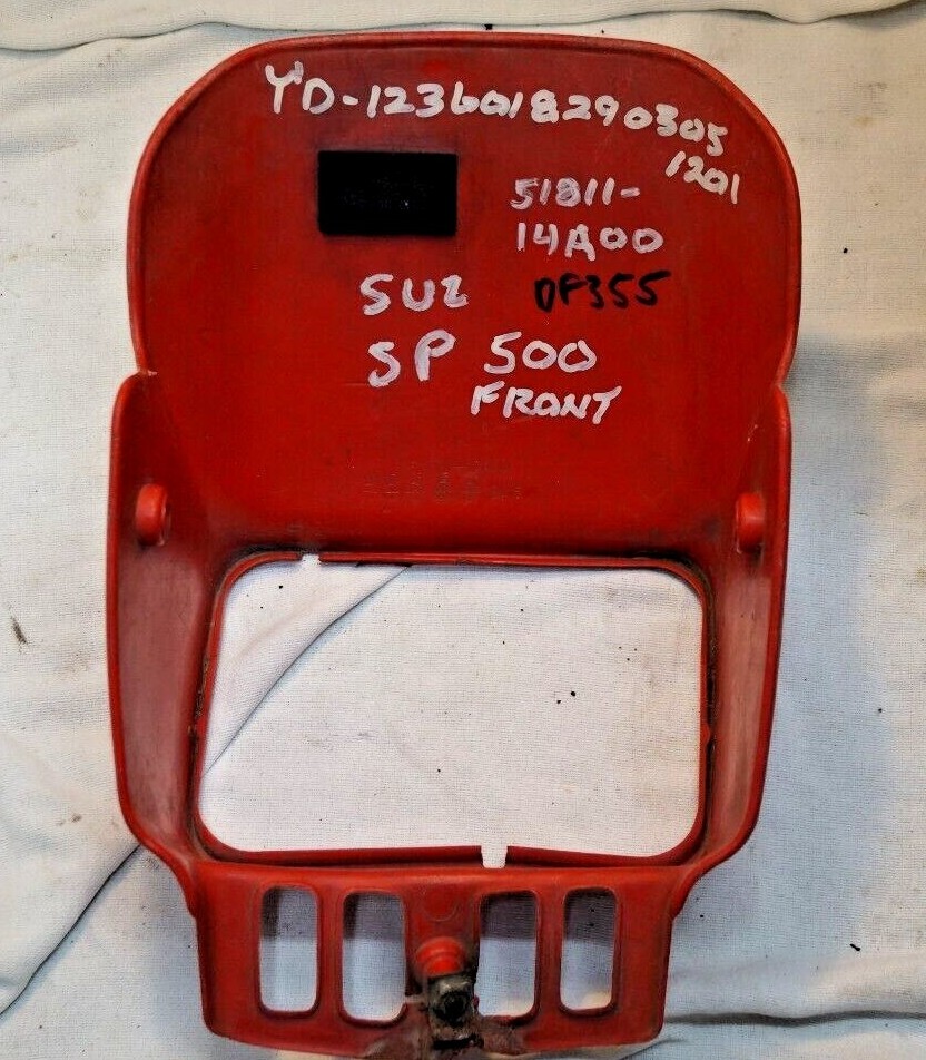 86 Suzuki SP125 SP200 Upper Front Fairing Headlight Cover 51811-14A00 ...