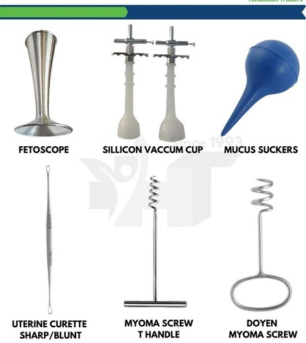 Silicon Vacuum Cup Myoma Screw Fetoscope Uterine Curette Mucus Sucker ...