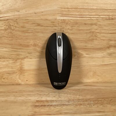 Micro Innovation Black 3 LED Status Lights Scroll Wheel Wireless ...