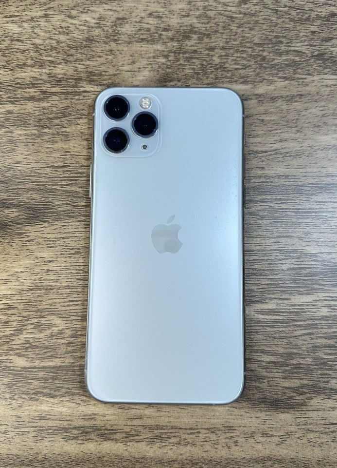 Apple iPhone 11 Pro Max - 64 GB - Silver (Unlocked) - Good Condition | eBay
