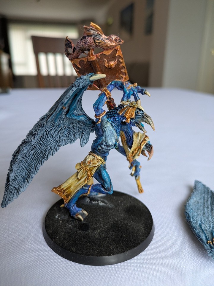 Warhammer 40k Daemons Of Chaos Kairos Fateweaver Finecast OOP Tzeentch ...