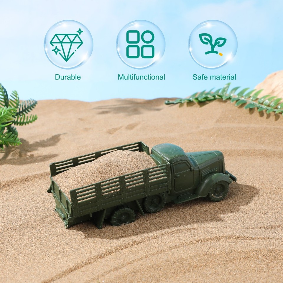 12 Pcs Truck Toy Sand Table Kids Plaything Interesting Children ...