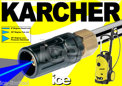 KARCHER TRIPLE NOZZLE HDS 450 501c 550c 551c 801 - LOW/HIGH PRESSURE ...