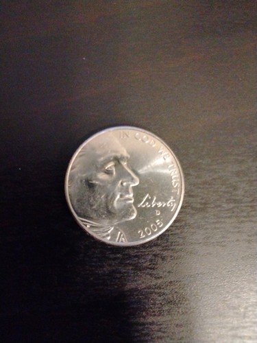 2005-D Speared Bison Jefferson Nickel Error Coin | eBay