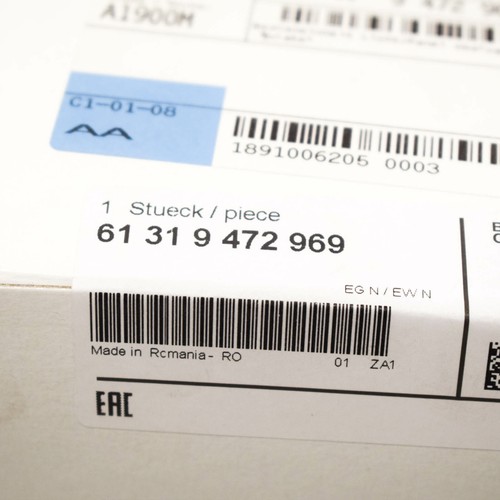 NEW BMW 5 G30 LIGHT SWITCH CONTROL UNIT 61319472969 ORIGINAL | eBay