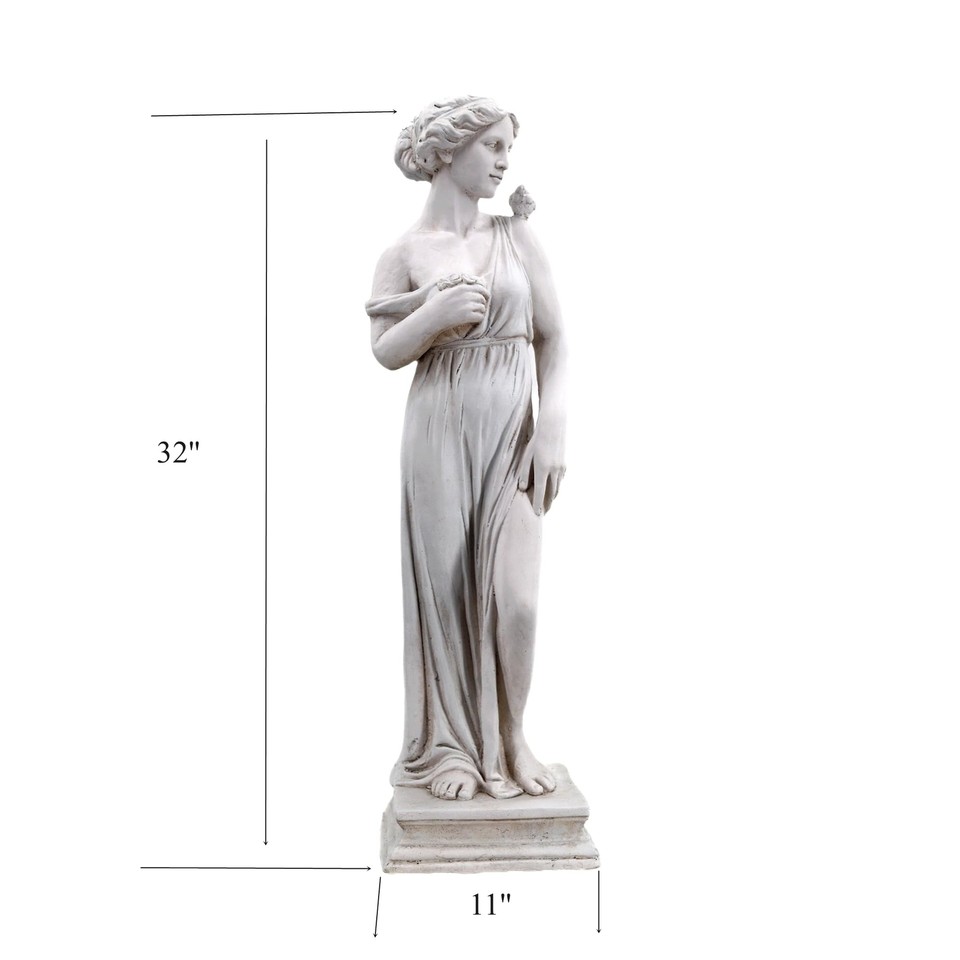 Outdoor Garden Statue Nymph Sculpture Goddess of Greek Mythology Roman ...