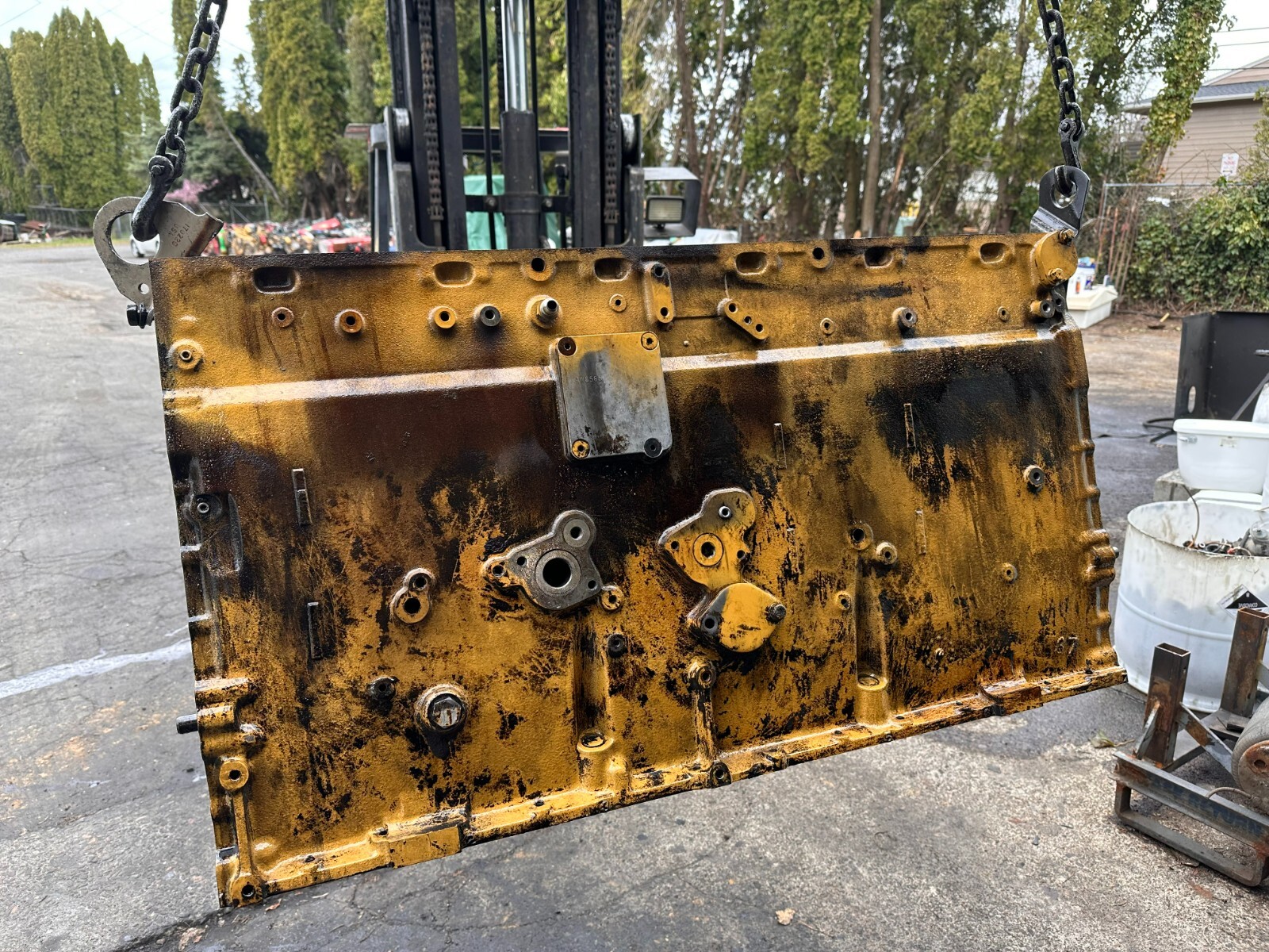 CAT 3406B Caterpillar Diesel Engine Cylinder Block 8N9265 OEM | eBay