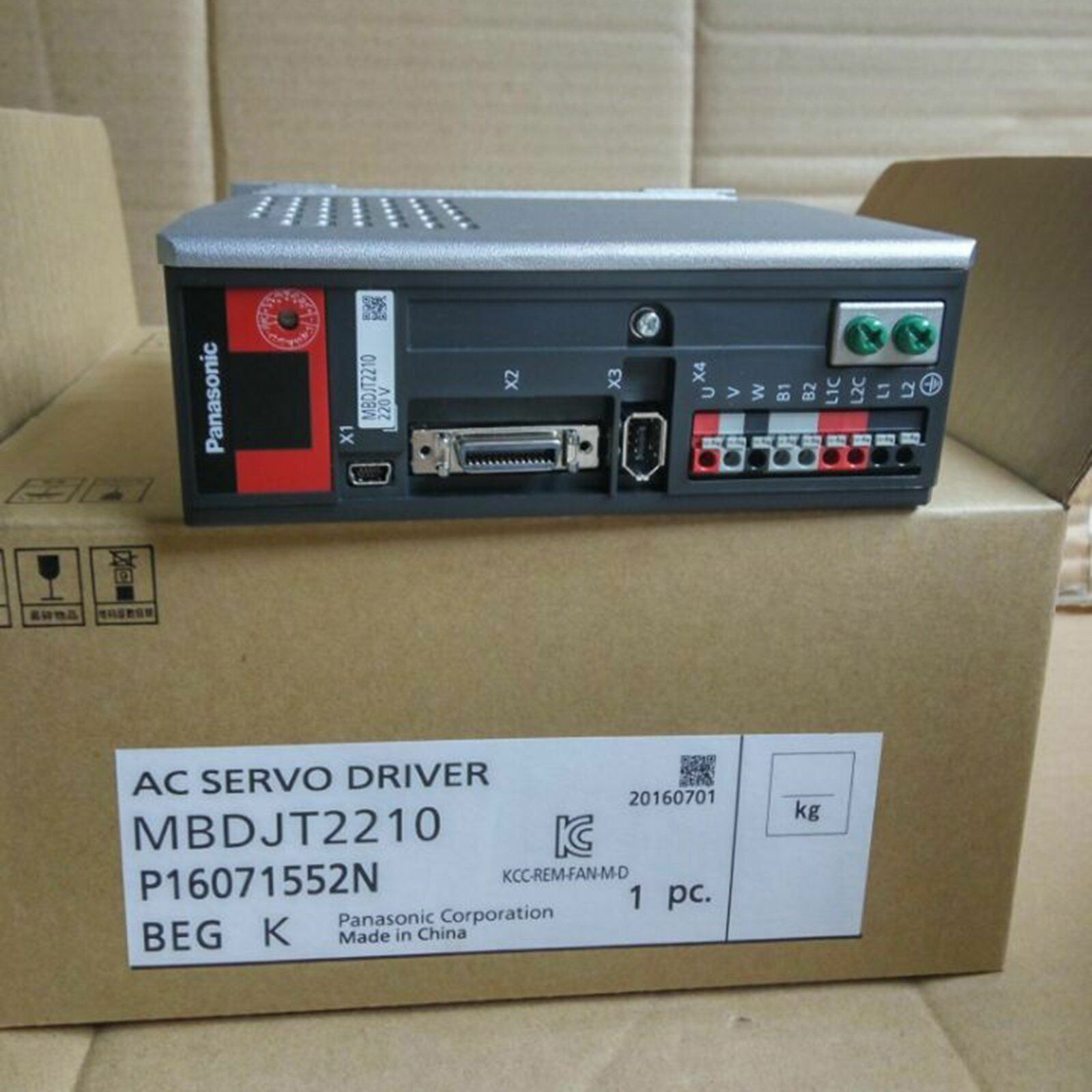 Panasonic MBDJT2210 AC Servo Drive 100% New In Box Expedited Ship 1PCS ...