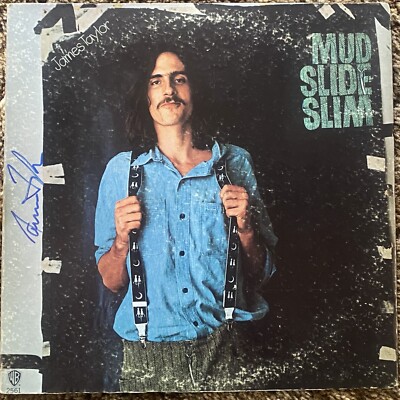 JAMES TAYLOR SIGNED AUTOGRAPHED VINYL - Mud Slide Slim Album | eBay