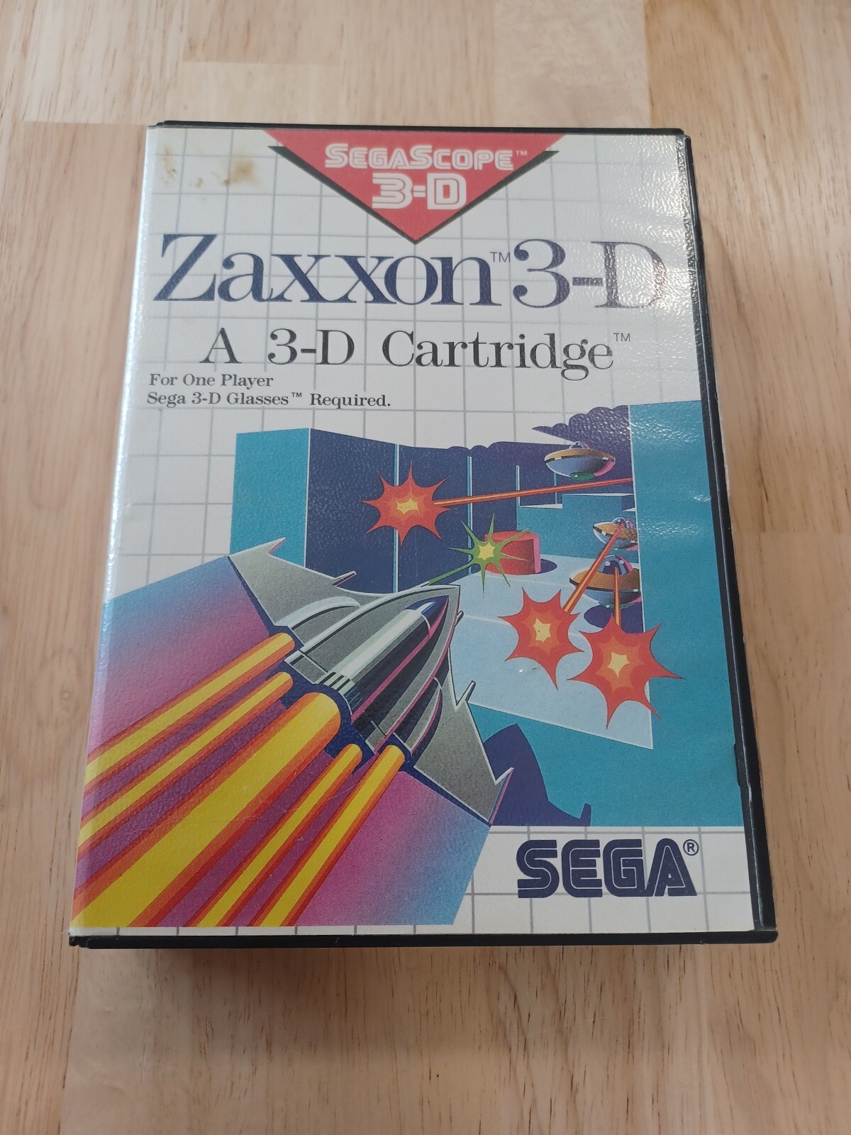 Zaxxon 3-D Master System PAL - Prix - Photo - Présentation