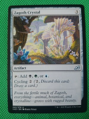 1x Zagoth Crystal - Ikoria: Lair of Behemoths Magic MTG IKO NM/Mint | eBay