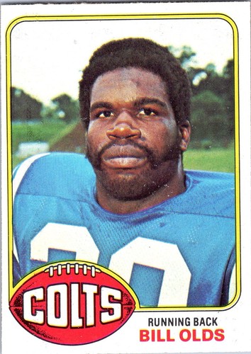 1976 Topps #171 Bill Olds Baltimore Colts Football Card | eBay
