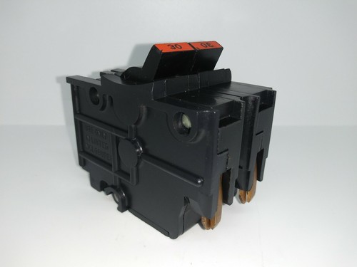 FPE Federal Pacific NA230 Stab Lok 30 Amp 2 Pole Circuit Breaker THICK ...