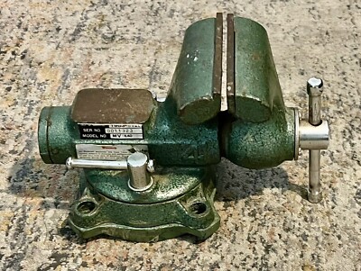 Vintage Duracraft 4” Inch Bullet Style Vise 1983 Swivel MV-440 Green ...