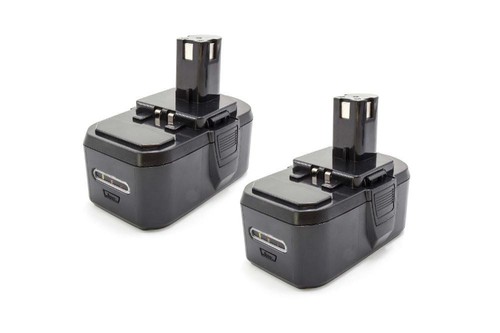 2x Akku 18V 1300mAh Ni-Mh für RYOBI P300 P301 P310 4251476723962 | eBay