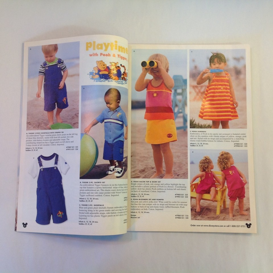 Vintage Apr 2001 The Disney Store Catalog Kanga Roo Cover Gifts ...