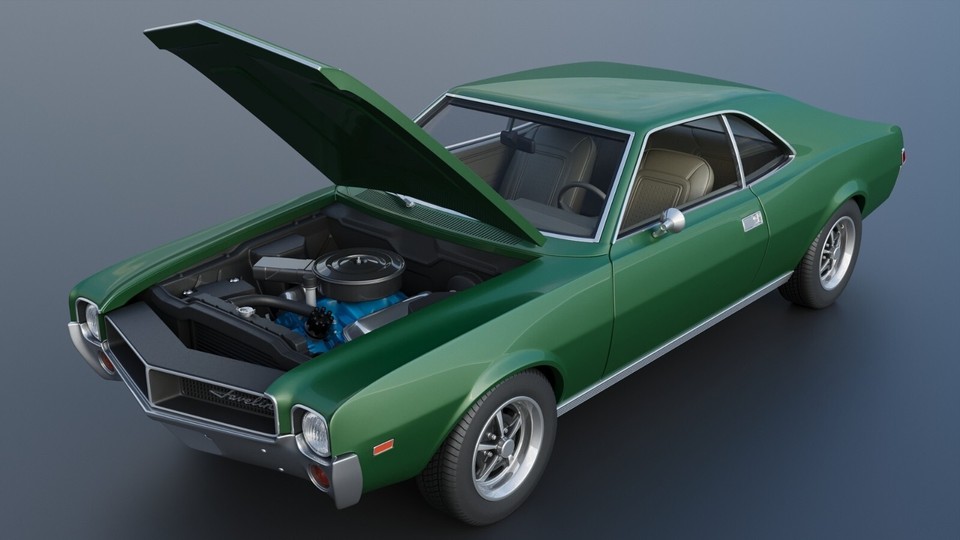 1968 AMC Javelin Model Kit - 1/24 - 3D Printed | eBay