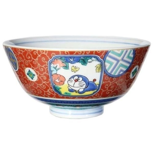 Japanese Kutani Ware Doraemon Goods Anime Character Shozo Style Painted ...