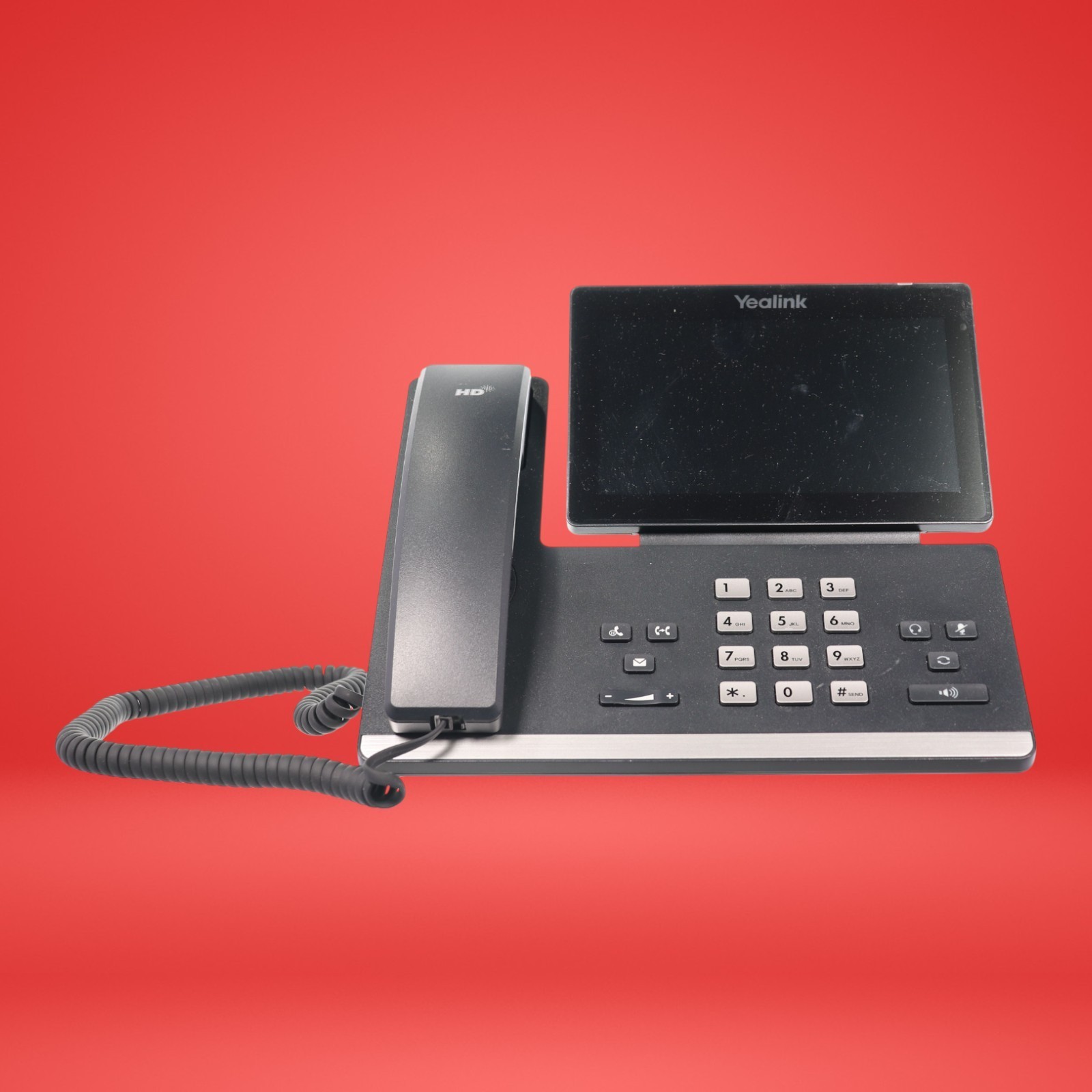 Lot of 5 Yealink SIP-T56A Smart Business Phone Black VOIP POE Touch ...
