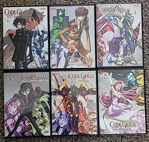 Code Geass: Lelouch of the Rebellion, Volume 1 - 6 Lot | eBay