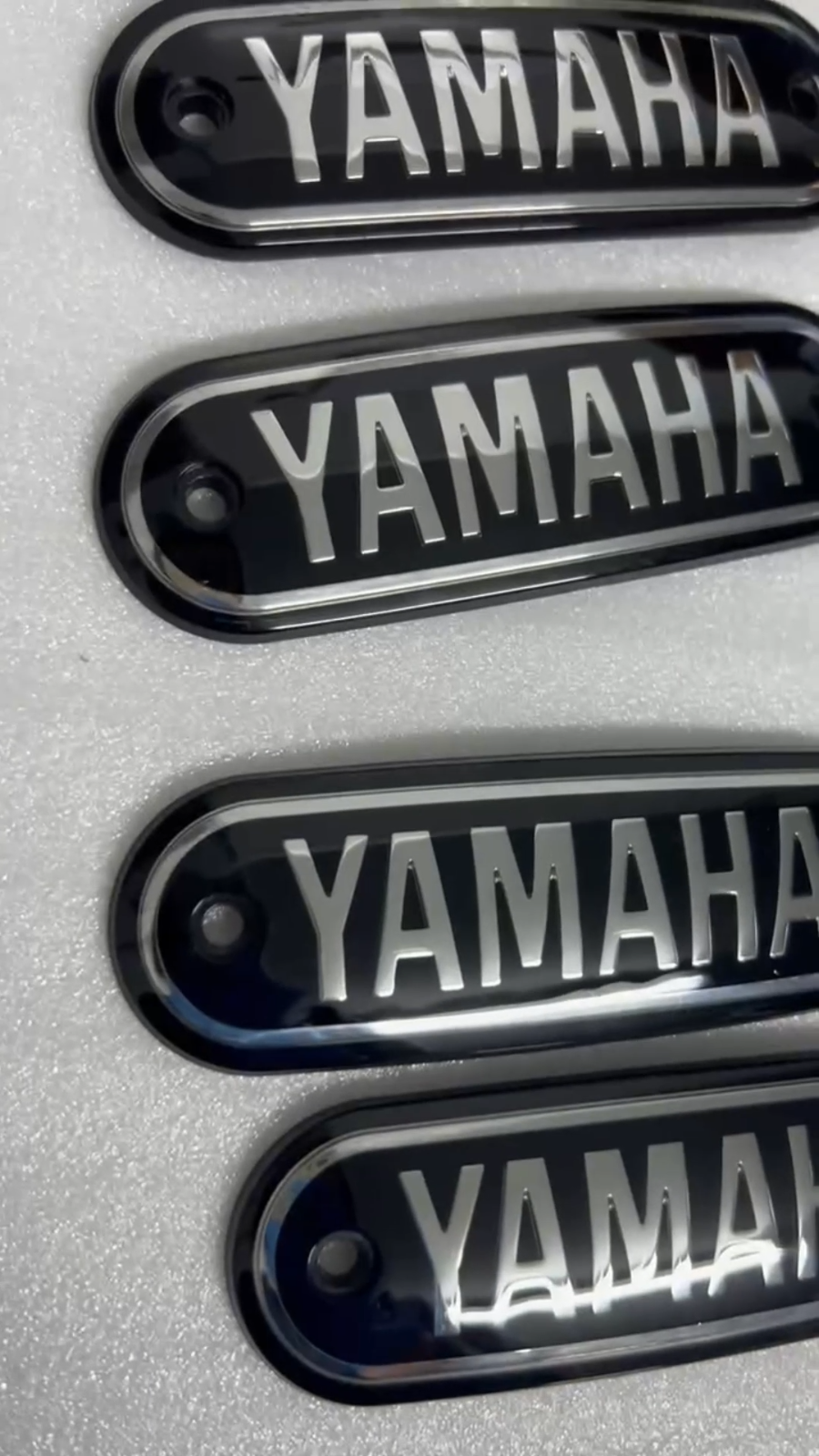 1969 - 1971 Yamaha Enduro AT1 CT1 MX Fuel Gas Tank Badge Emblem 227 ...
