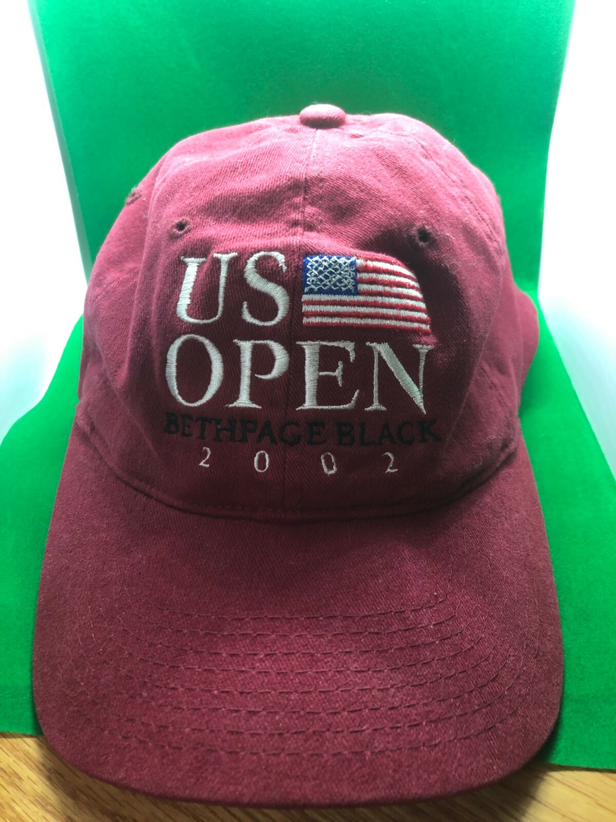 2002 US Open Golf Hat Cap FlexFit Bethpage Black | eBay