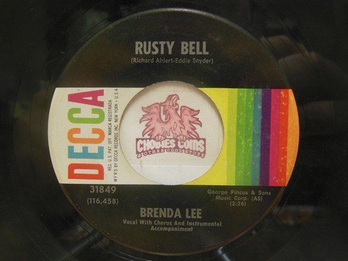 Brenda Lee – Rusty Bell / If You Don't, 45 RPM VG+ (20G) | eBay