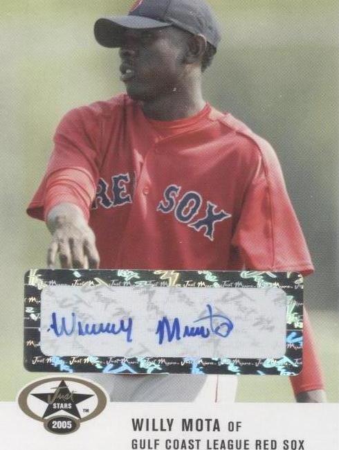 2005 Just Minors - Just Stars Willy Mota #37 Autographs (AU, RC) for ...
