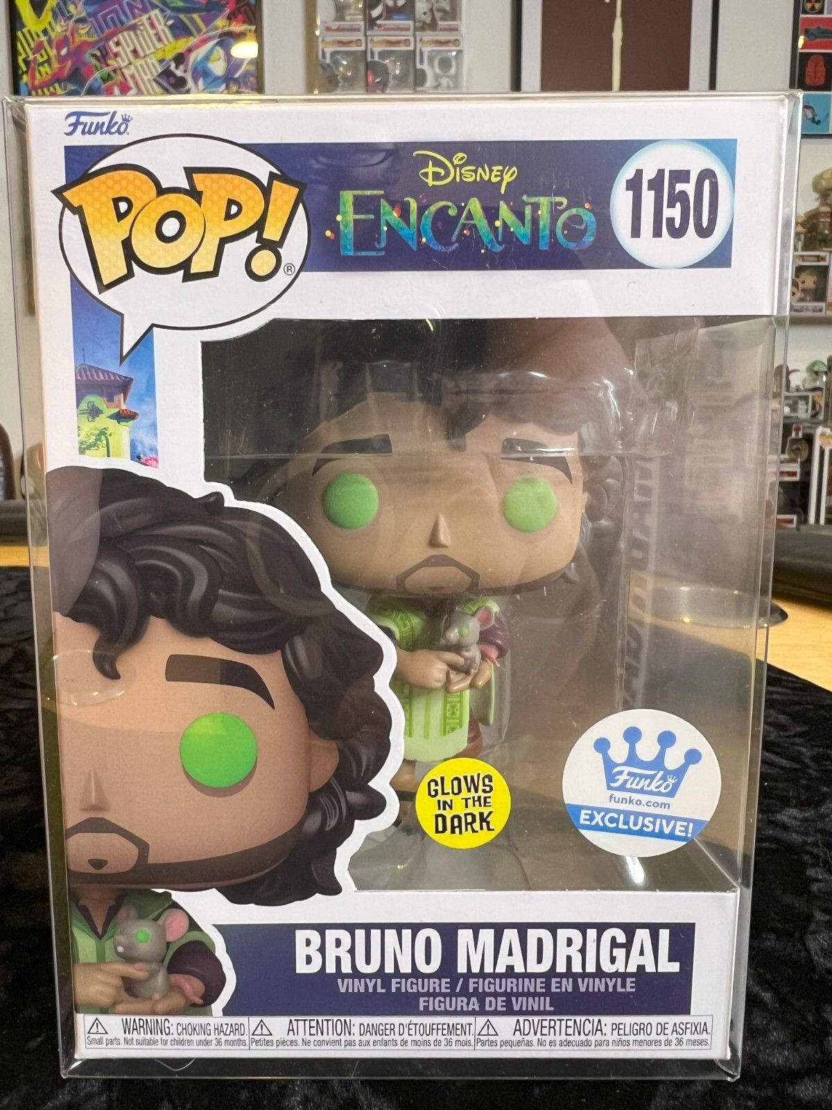 Funko Pop! Vinyl: Disney - Bruno Madrigal (Glows) Funko Shop #1150 In ...