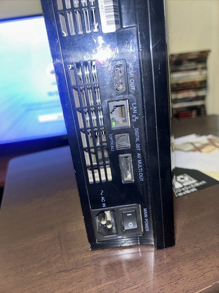 Sony PlayStation 3 PS3 Console Backwards Compatible CECHE01 AS-IS Parts ...