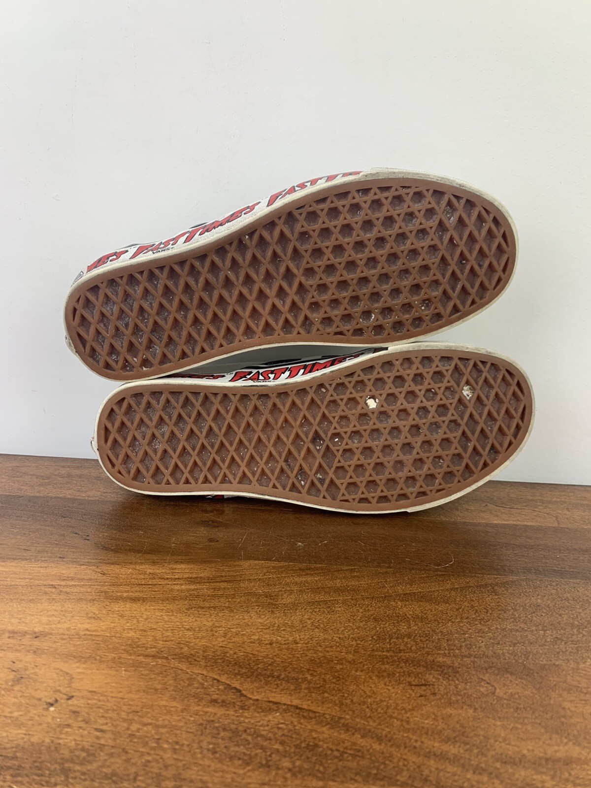 Vans Fast Times At Ridgemont High White Checkered Sli… - Gem