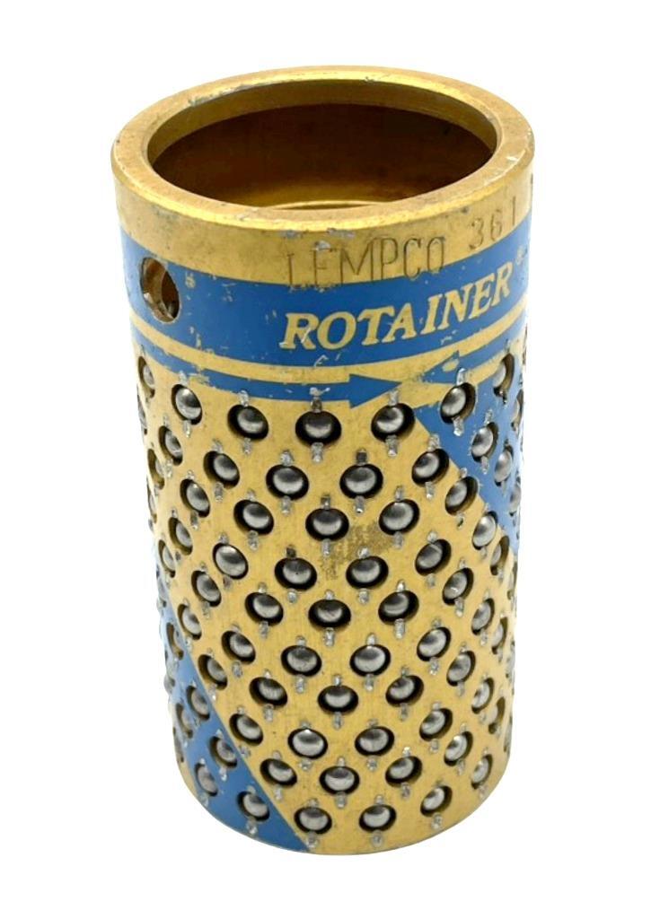 Lempco 361-1213 Aluminum Rotainer Ball Bearing Cage 3-1/4" Length 1-1/2 ...