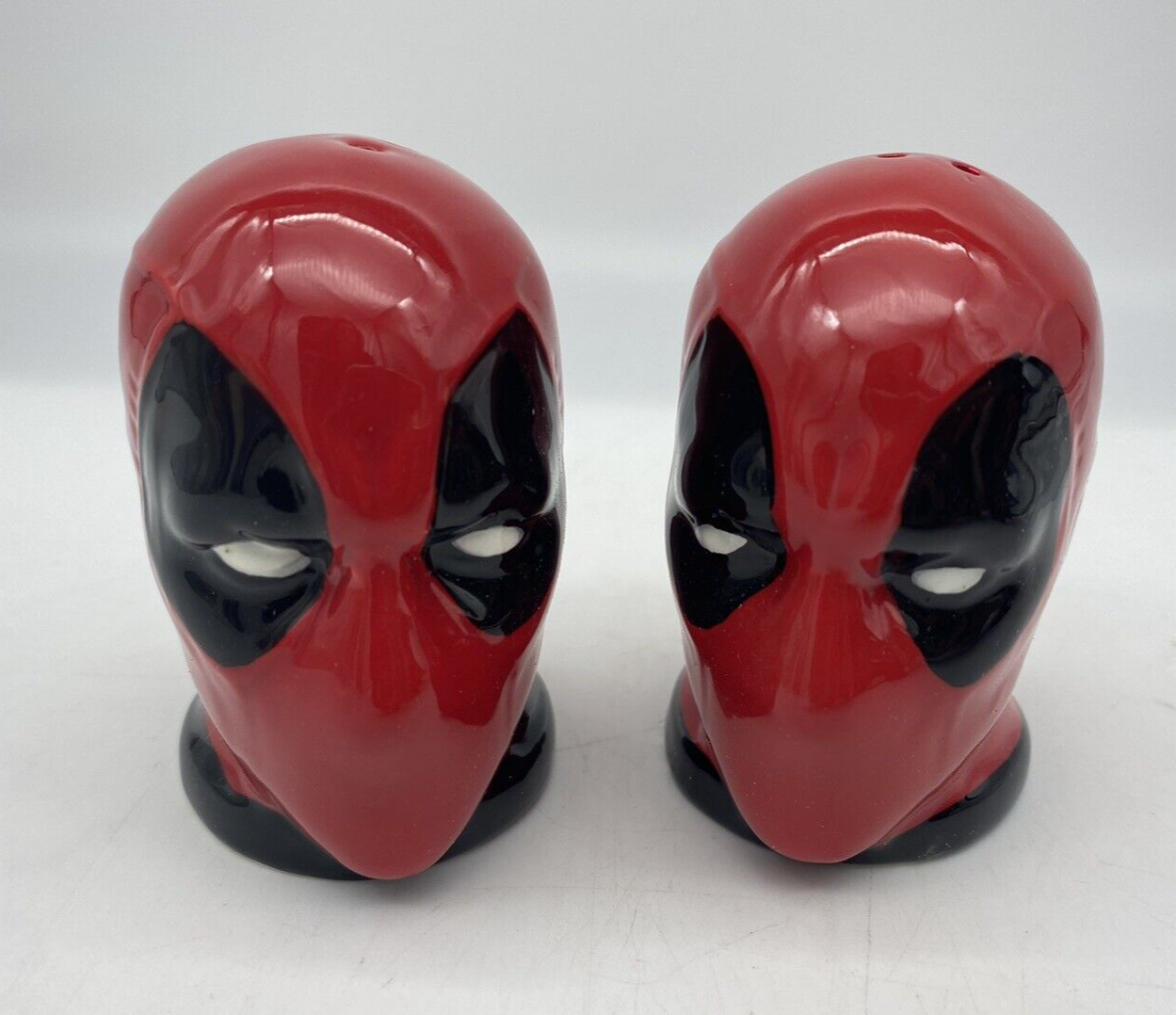 Zak Marvel Deadpool Salt Pepper Shakers Ceramic Marvel Licensed ...