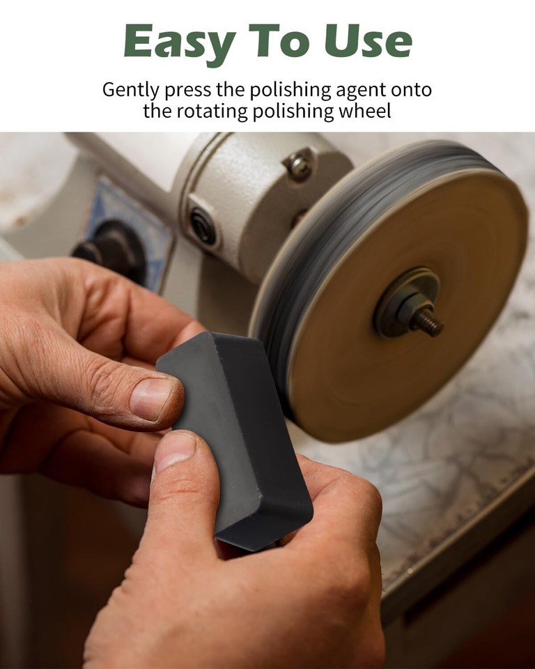 12 Oz. Buffing Polishing Compound Kit 3pcs Metal Polish Red Jewelers ...