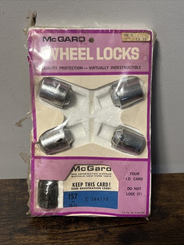 VTG NOS McGard Wheel Lock Nut Set for BMW 1968+ #157 TS-12 ~ Size 12 x ...