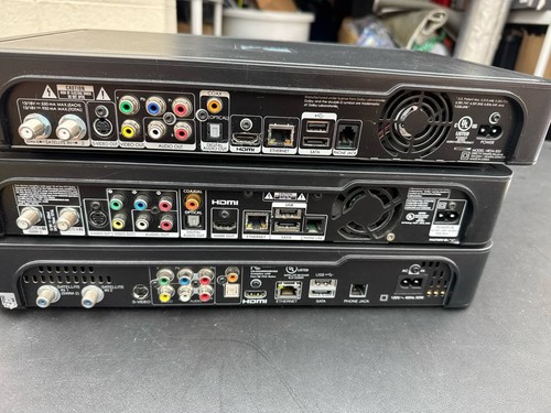 Lot of 3 DIRECTV HD DVR Receivers HR24-100 HR24-200 HR24-500 | eBay