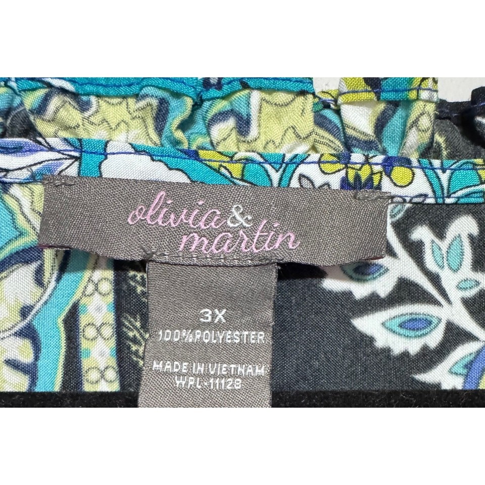 Boho Y2K Patchwork Tunic Top Size 3X Hippie Indie Retro Artsy Dopamine ...