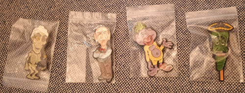 4 Jeff Dunham Puppet Pins - Peanut, Walter, Achmed, + Jalapeno on a ...