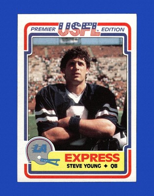 1984 Topps Usfl Set-Break # 52 Steve Young Xrc NR-MINT *GMCARDS* | eBay