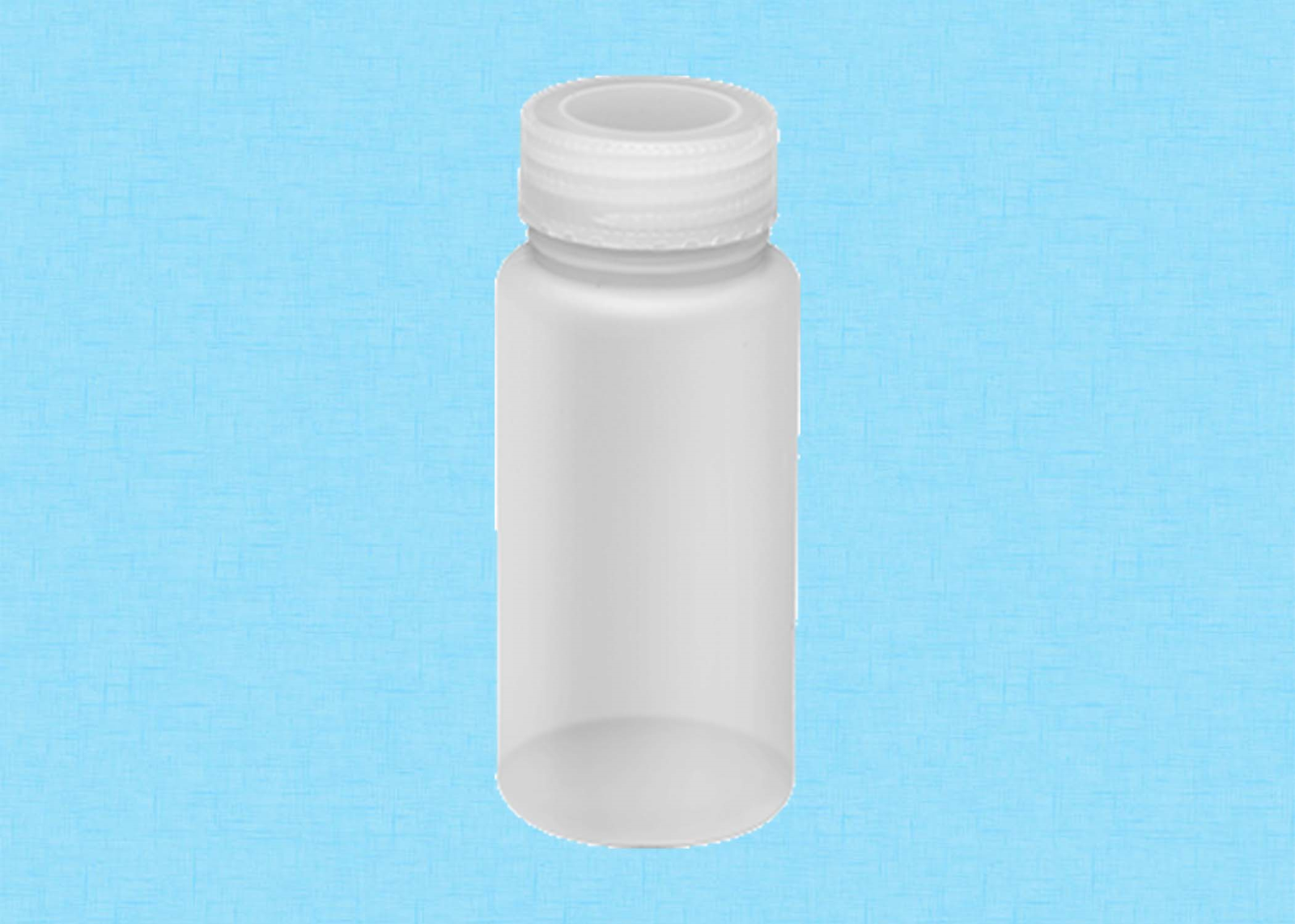 Polypropylene Plastic Jar, 64 oz. 1900 ml Capacity Semi-Clear White ...