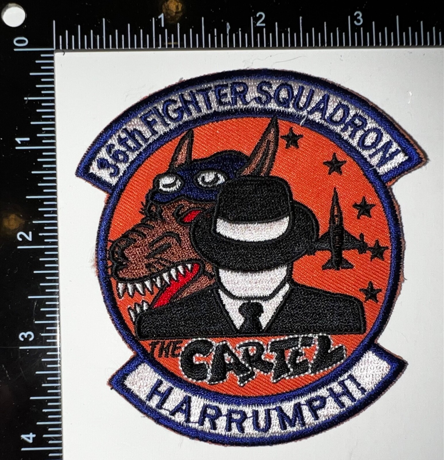 USAF US Air Force 36th Fighter Squadron The Cartel Harrumph! Patch | eBay