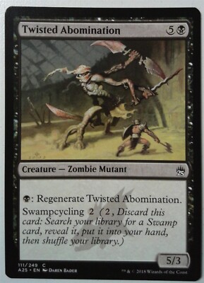 Twisted Abomination *Common* Magic MtG x1 A25 Masters 25 | eBay